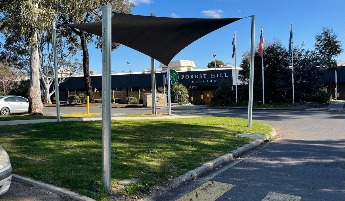 Forest Hill College - Shade Sails Project